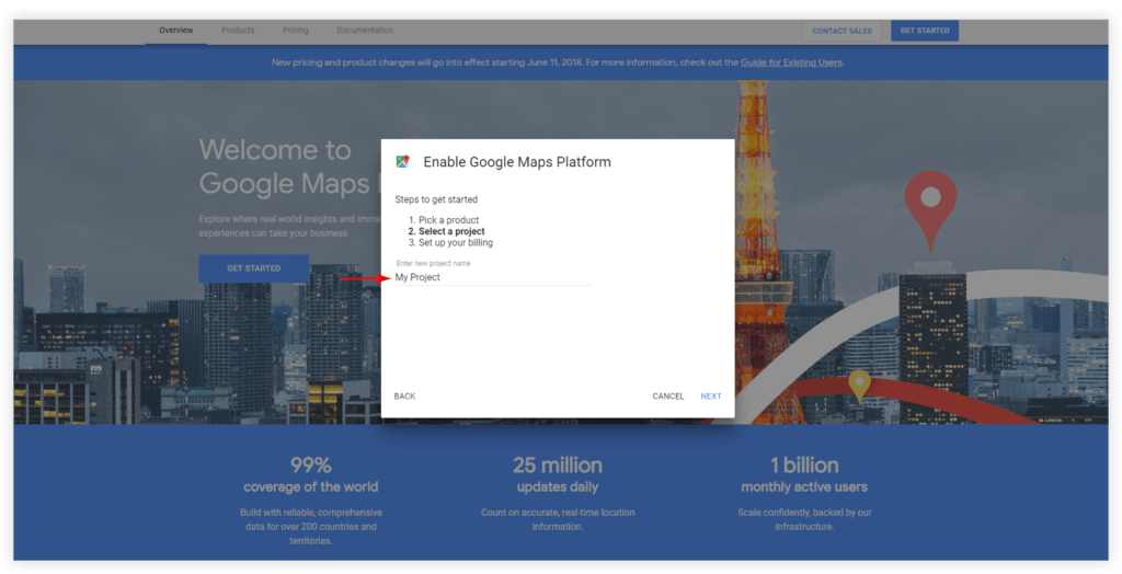 How to create Google API key in Google Maps module – Ultimate Addons ...