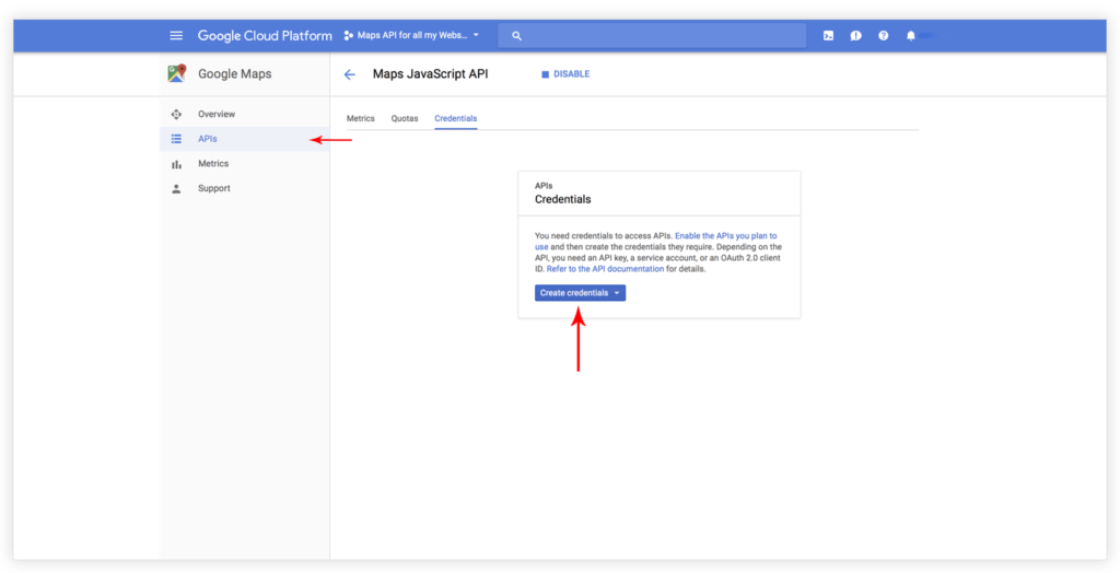 How to create Google API key in Google Maps module - Ultimate Addons ...