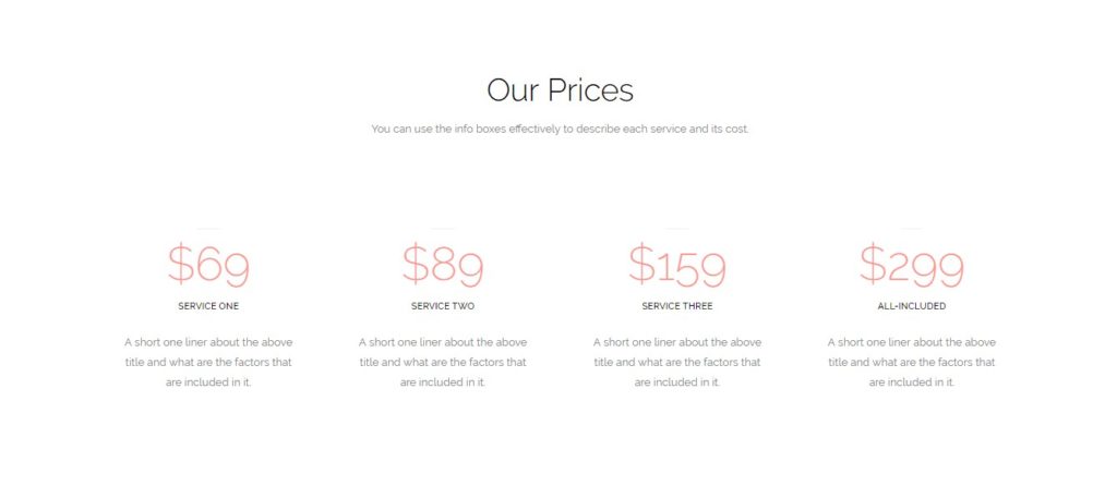 A Charming Landing Page Template for Beauty Treatment Website ...