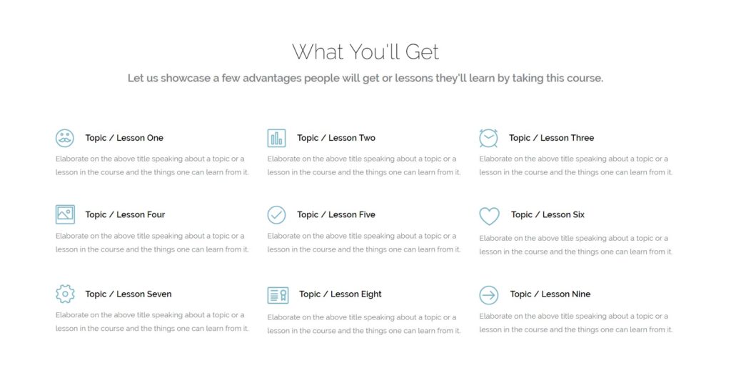 A Polished and Professional Page Template for E-learning – Ultimate ...