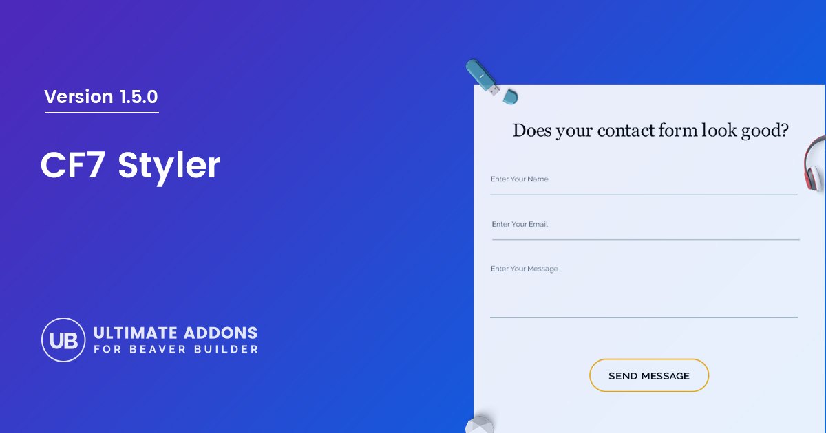 Contact Form7 Styler Ultimate Addons For Beaver Builder