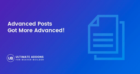 Advanced Post Module for Beaver Builder - Ultimate Addons for Beaver Builder