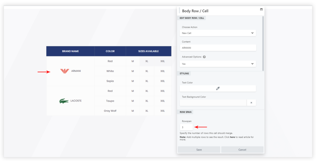How to Merge Columns and Rows in Table? - Ultimate Addons for Beaver ... How to Merge Columns and Rows in Table? - Ultimate Addons for Beaver ...