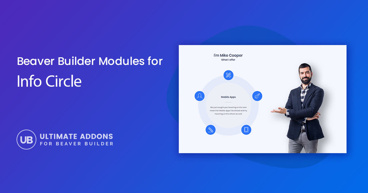Info Circle Example-2 - Ultimate Addons for Beaver Builder