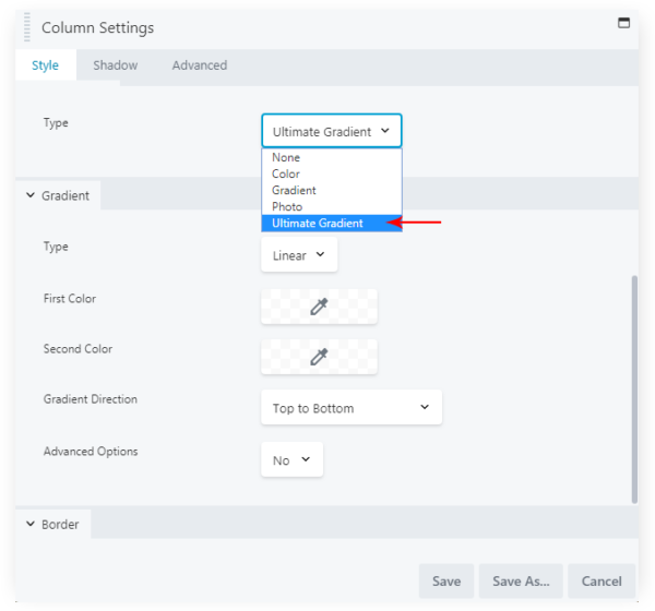 How to use Column Background Gradient? – Ultimate Addons for Beaver Builder How to use Column Background Gradient? – Ultimate Addons for Beaver Builder