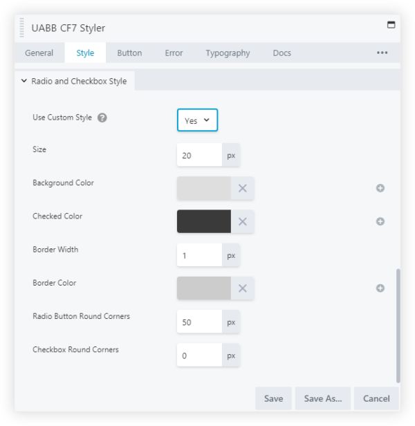 Styling Contact Form 7 Radio Buttons And Checkboxes Ultimate Addons For Beaver Builder