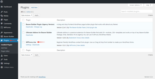 Unable To See The Wpforms Styler Module In Uabb Ultimate Addons For Beaver Builder