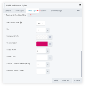 WPForms Styler Module – Ultimate Addons for Beaver Builder