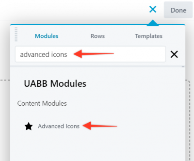 Advanced Icons Module – Ultimate Addons for Beaver Builder