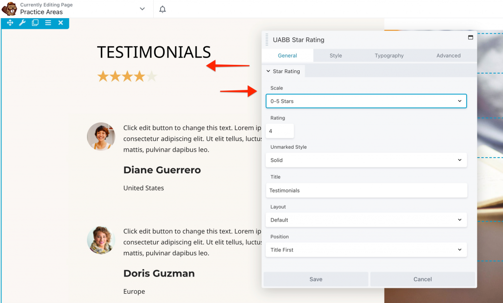Display Star Ratings on Beaver Builder Pages Easily