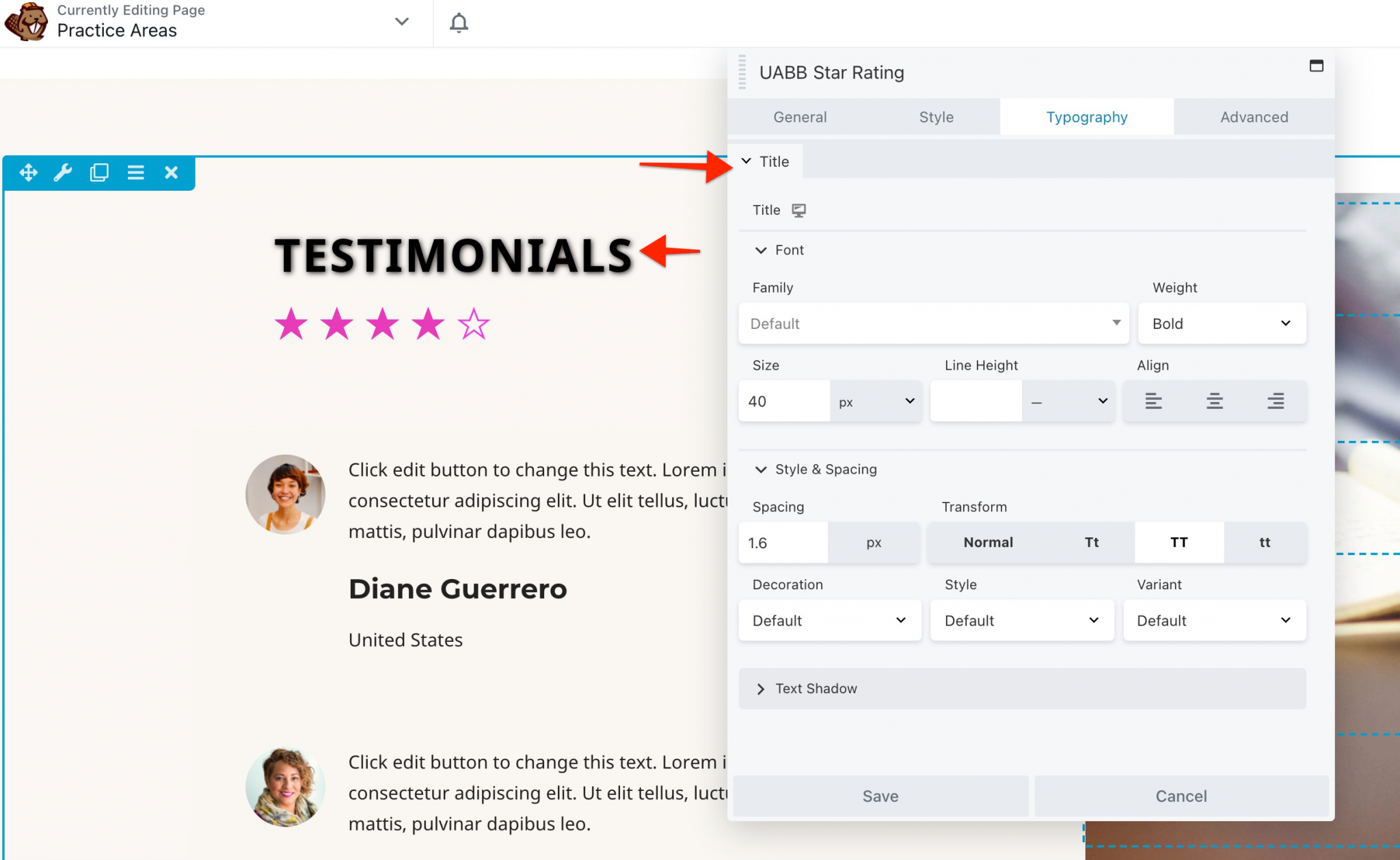 Display Star Ratings on Beaver Builder Pages Easily